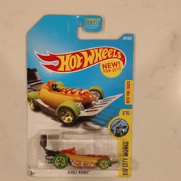 Mattel | Toys | Mattel Hot Wheels Street Wiener Orange And Green | Poshmark